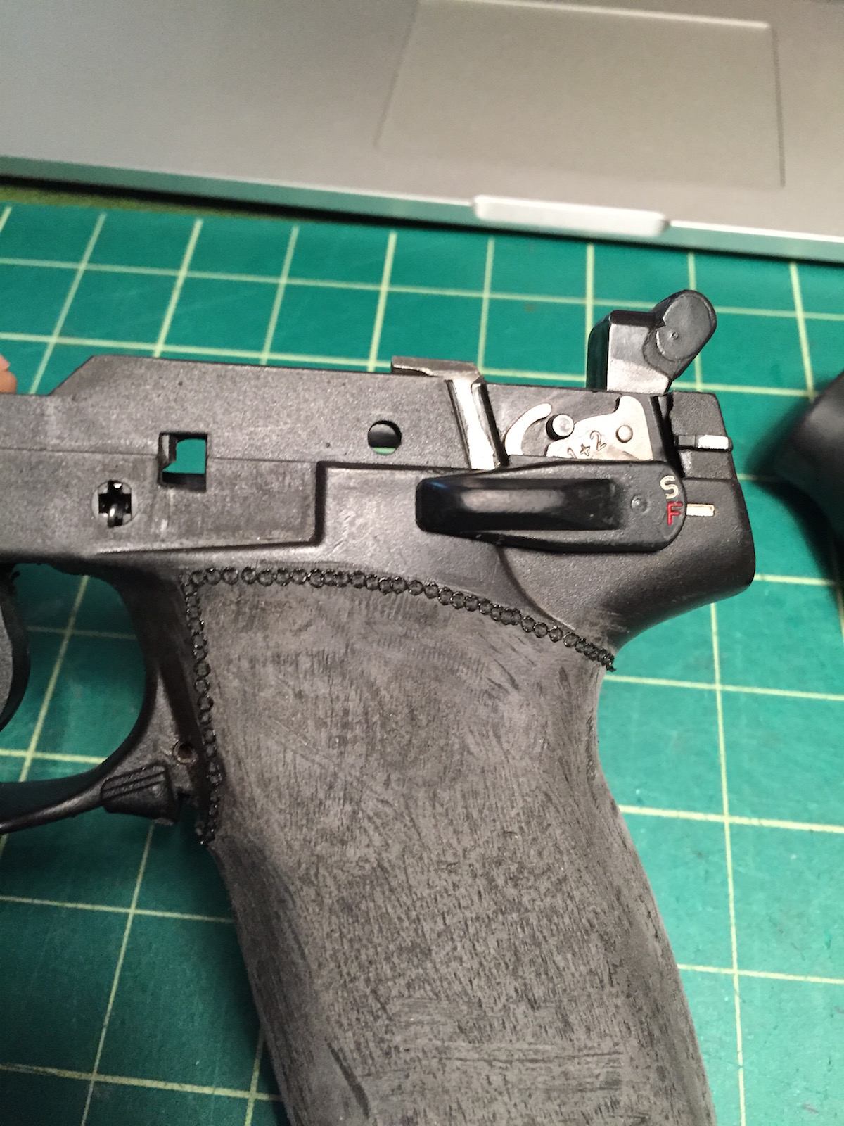 USP 45 Stipple Project - New Life to a Tired Gal | HKPRO Forums