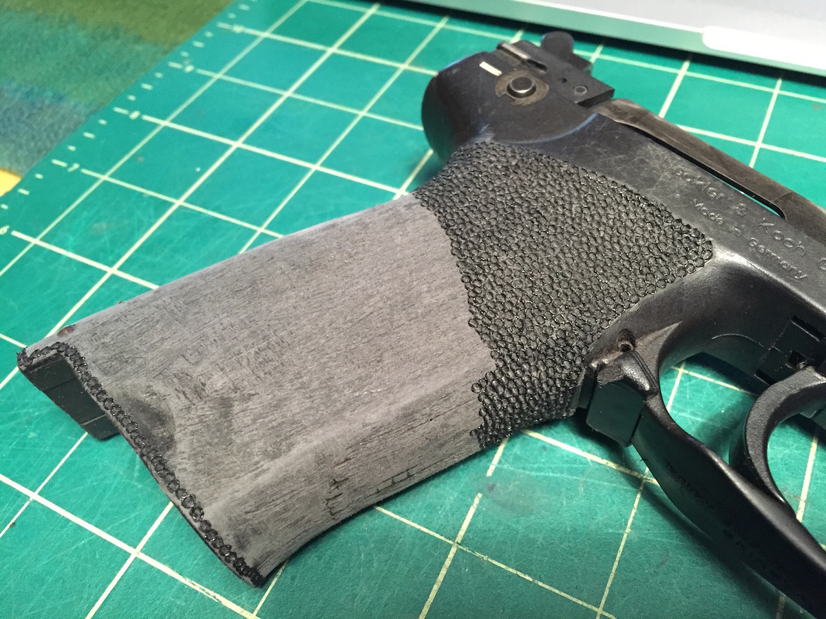 USP 45 Stipple Project - New Life to a Tired Gal | HKPRO Forums