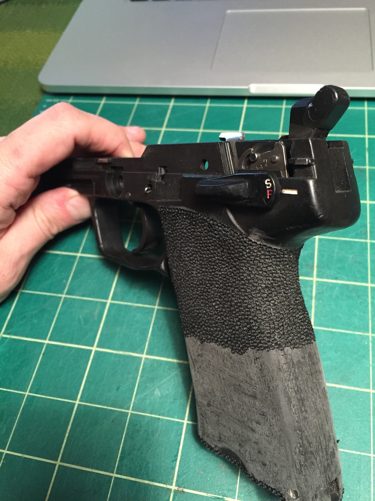 USP 45 Stipple Project - New Life to a Tired Gal | HKPRO Forums