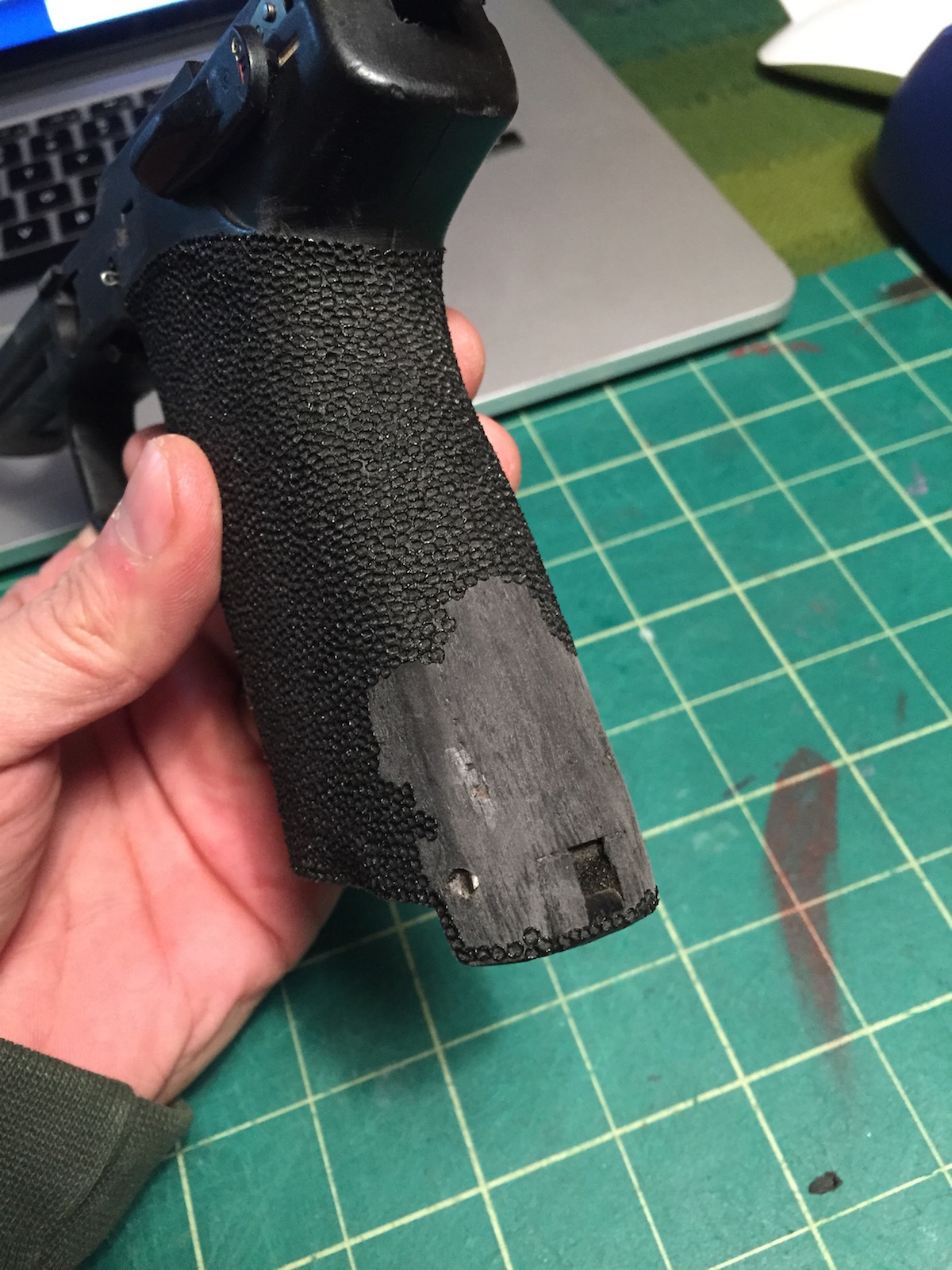 USP 45 Stipple Project - New Life to a Tired Gal | HKPRO Forums